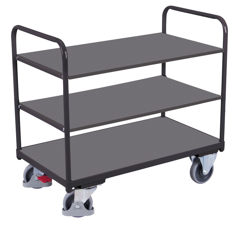 Shelf-/parcel trolley